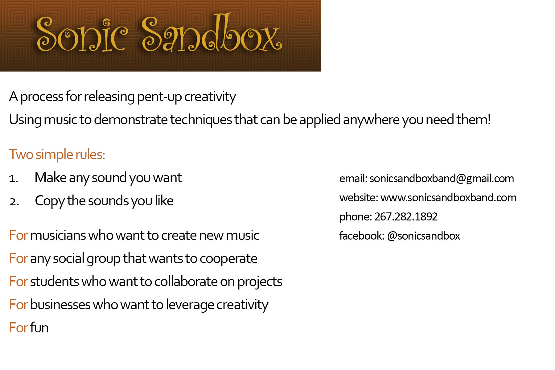 Sonic Sandbox – experience deeper connection through collaborative ...